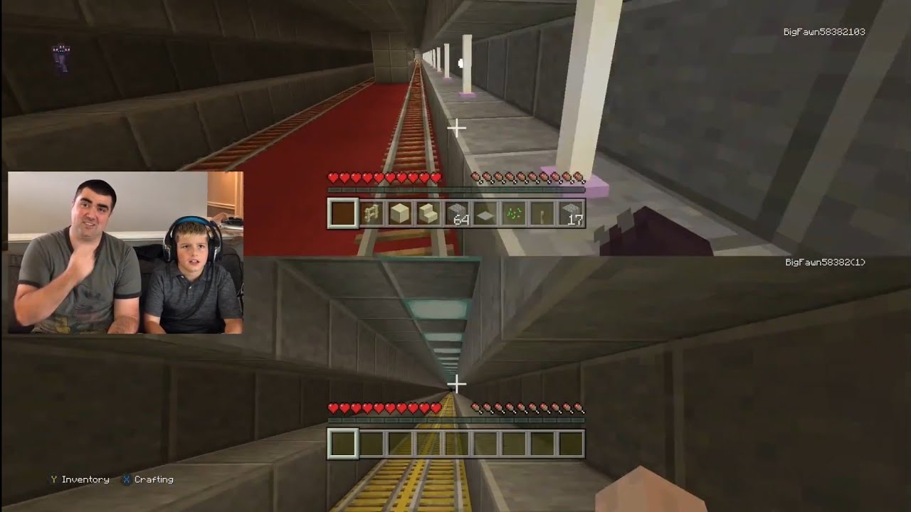 Minecraft Hide And Seek In The Subways With A Three Headed Monster ...