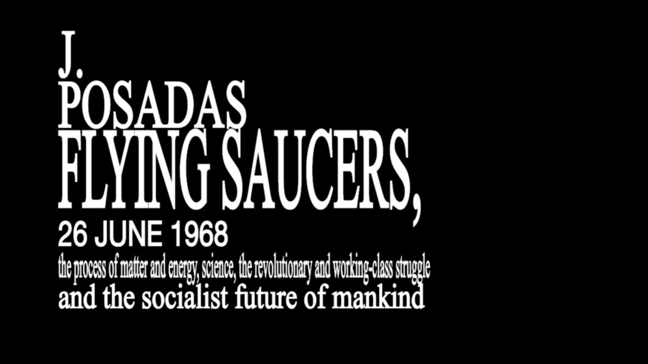 J. Posadas - Flying Saucers (1968) | Audio English - YouTube