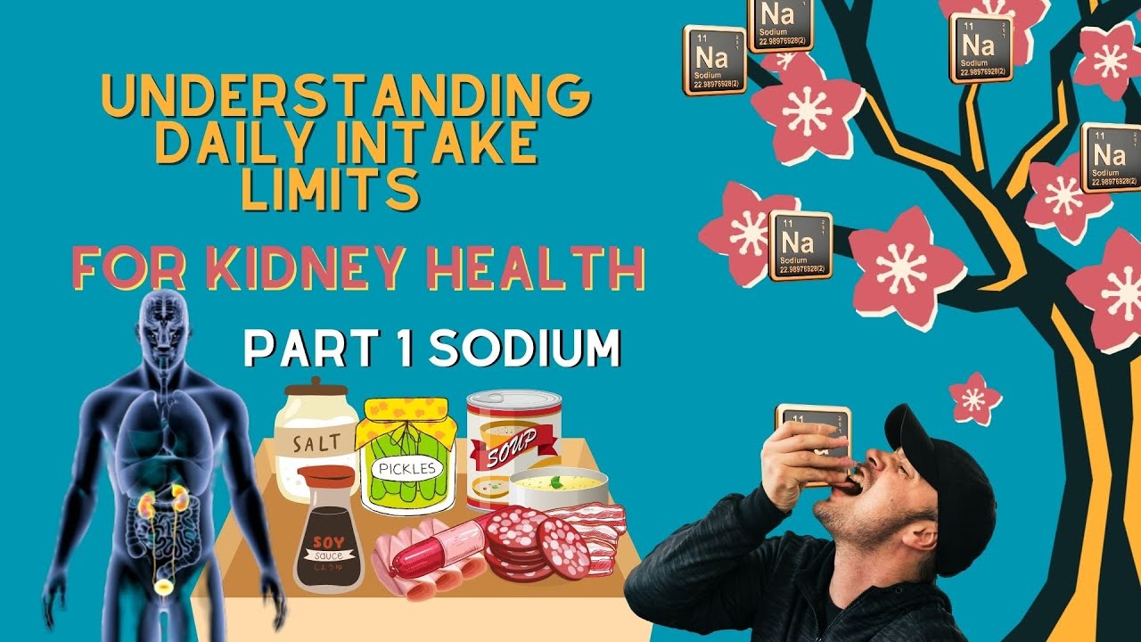 Understanding Daily Intake Limits for Kidney Health - Part 1 SODIUM ...