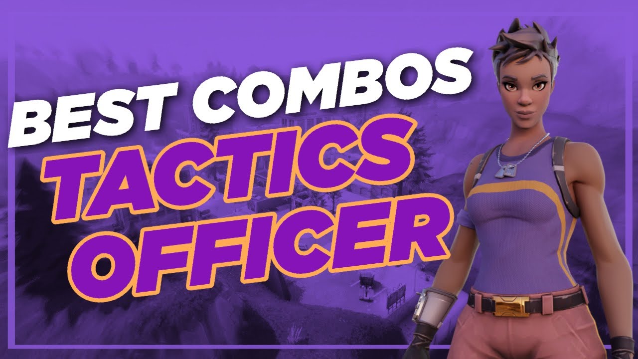 Best Chapter 2 Combos | Tactics Officer | Fortnite Skin Review - YouTube