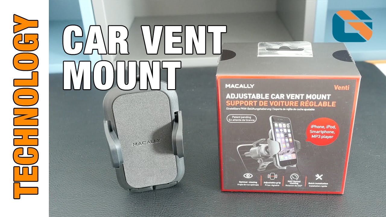 Macally Venti Car Vent Mount - YouTube