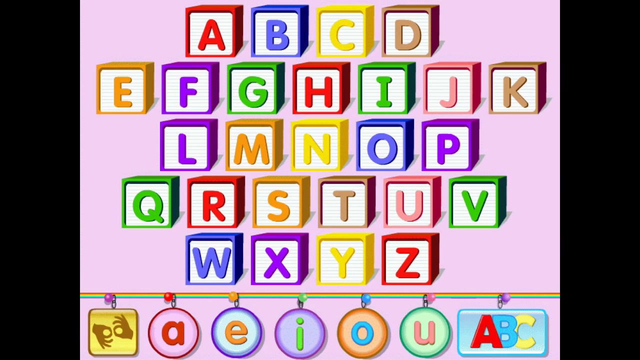 THE ALPHABET SONG | Canción del abecedario en inglés - YouTube