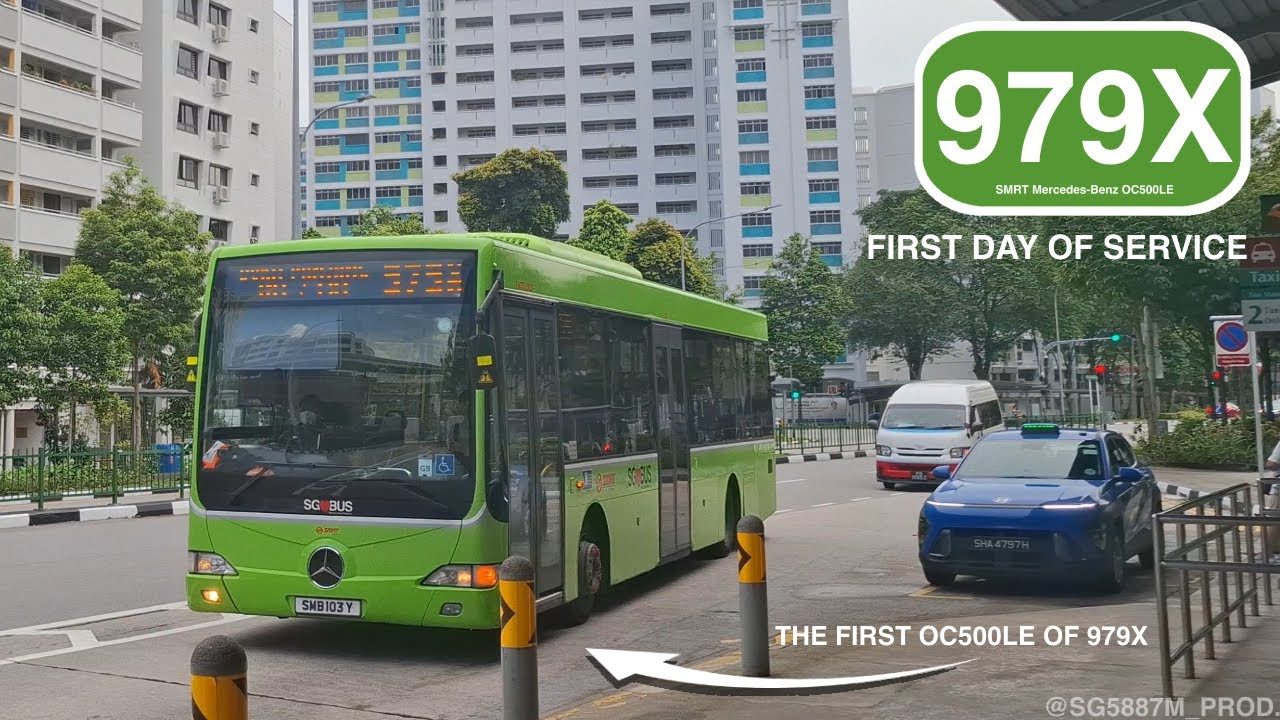 [SMRT] 979X First Day of service and the First OC500LE on 979X ...
