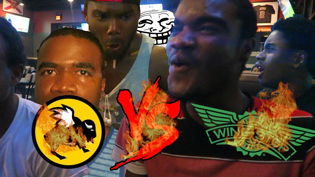 HOT WINGS CHALLENGE!!! ( BUFFALO WILD WING VS WINGSTOP) - YouTube