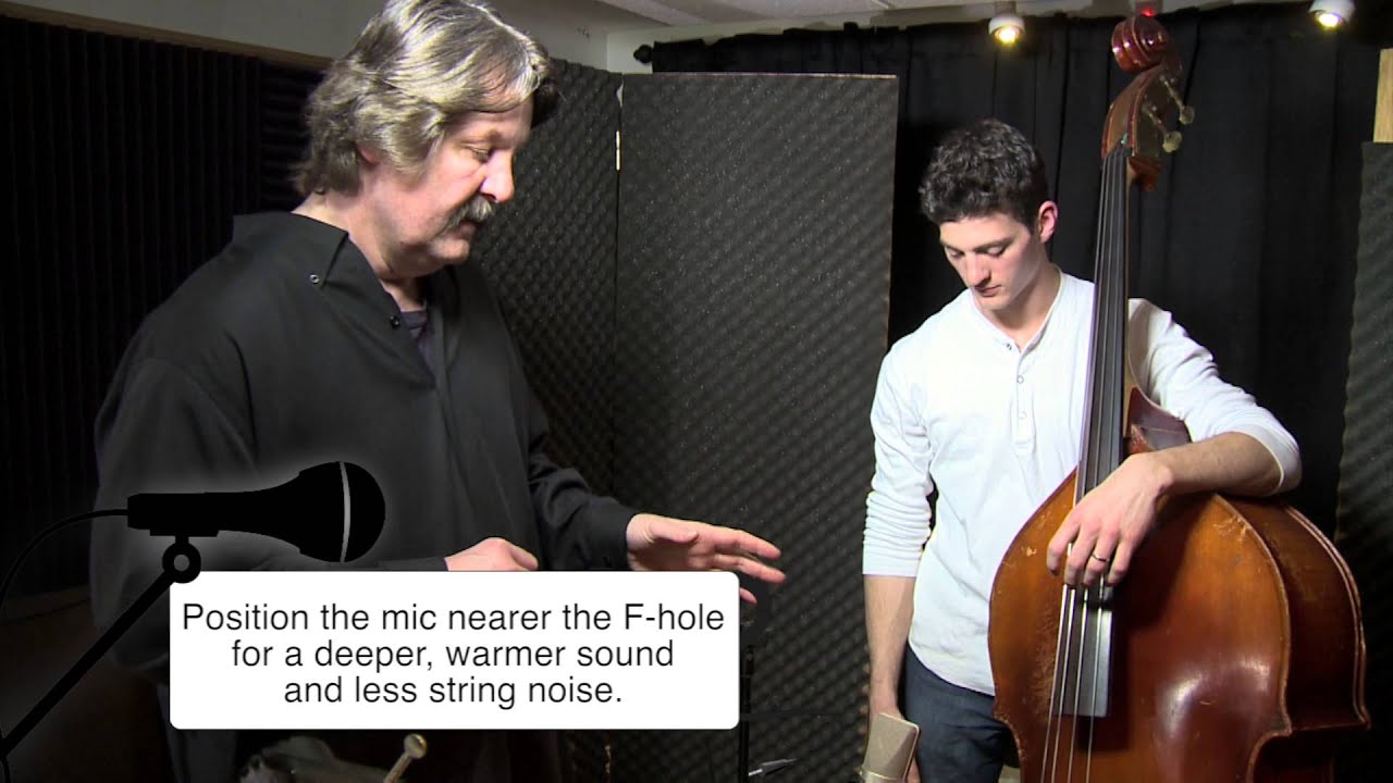 DIY Recording Tips: 8. Acoustic Bass - Choosing & Positioning ...