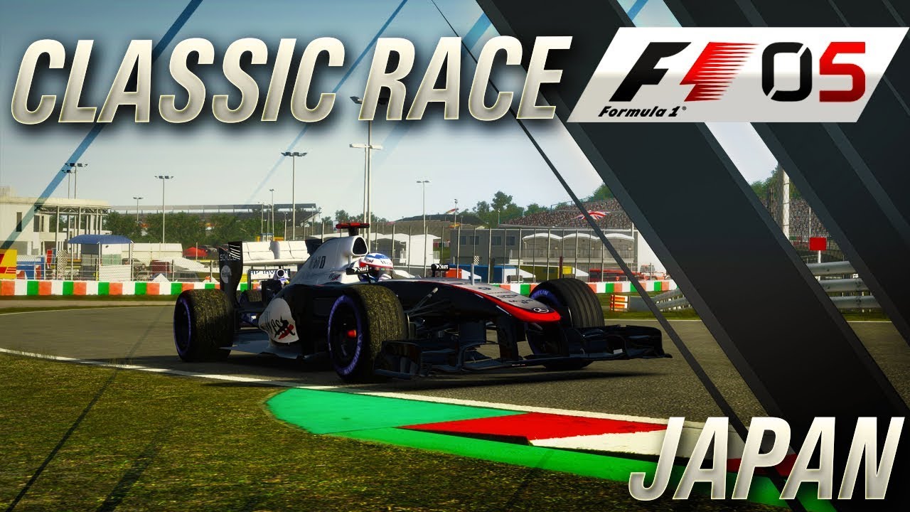 F1 CLASSIC RACES JAPAN 2005 - YouTube