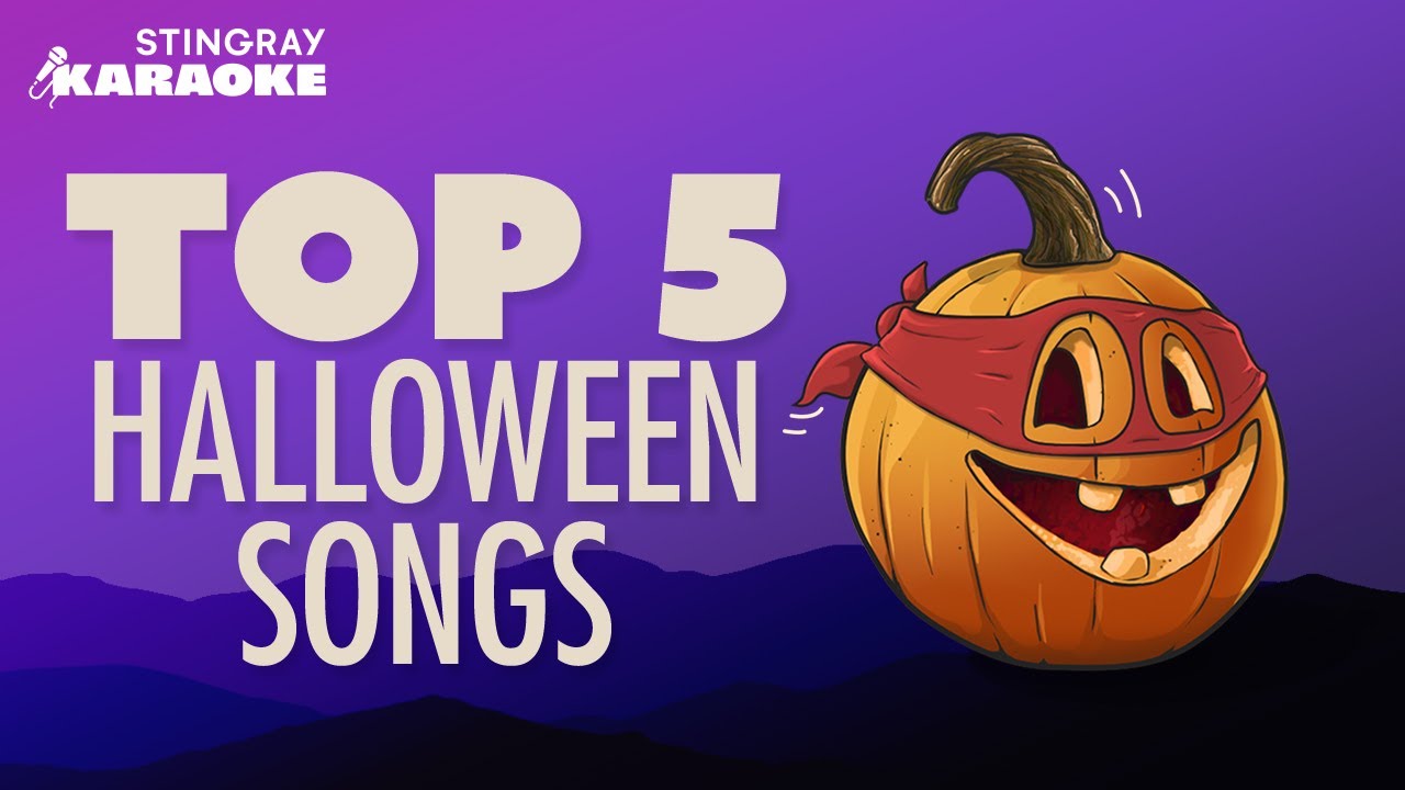 TOP HALLOWEEN SONGS KARAOKE WITH LYRICS | GHOSTBUSTERS, ZOMBIE AND MORE ...