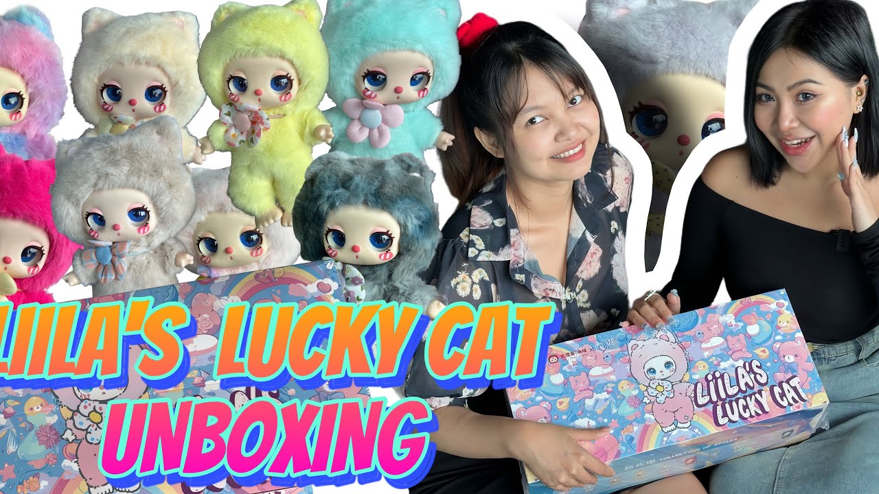 LIILA’S LUCKY CAT UNBOXING PUU TUU WITH HTET - YouTube