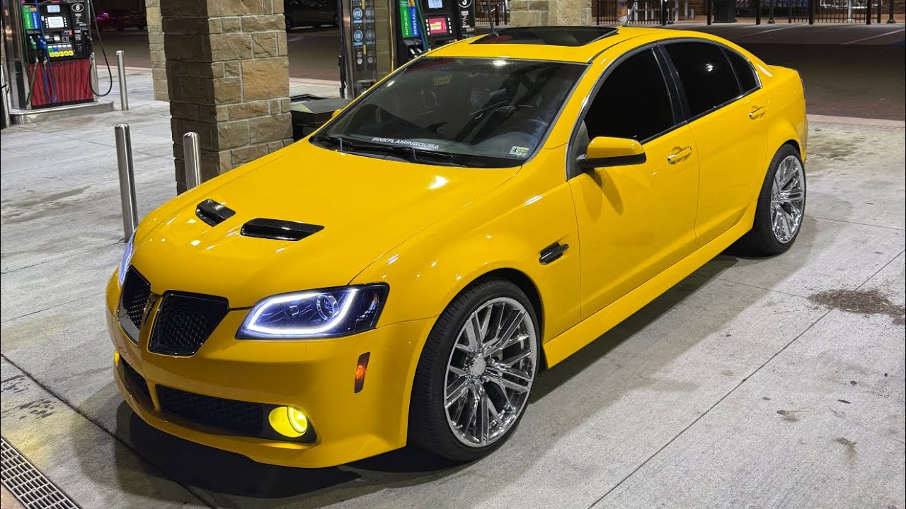 Installing a new radio in my pontiac g8 gt - YouTube