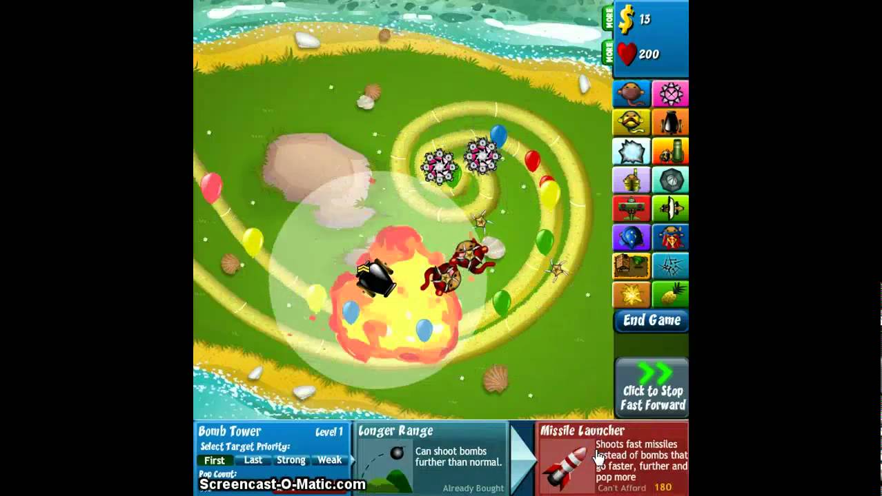 bloons td4 expansion round 41 wakkthrough - YouTube