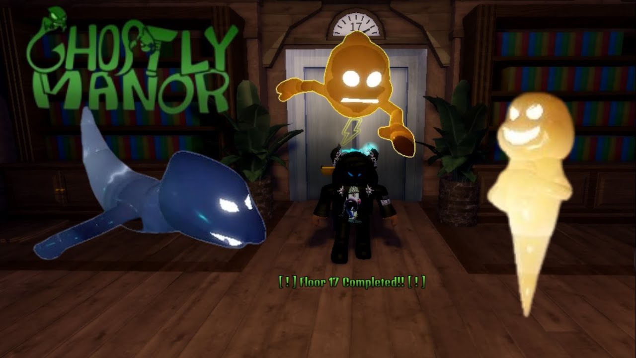 Roblox Ghostly Manor Part 40 - YouTube
