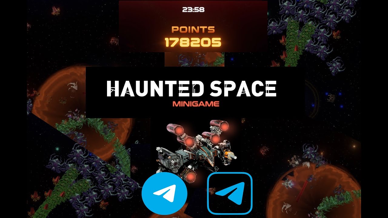Haunted Space Minigame Gameplay || Game record of 178K points - YouTube