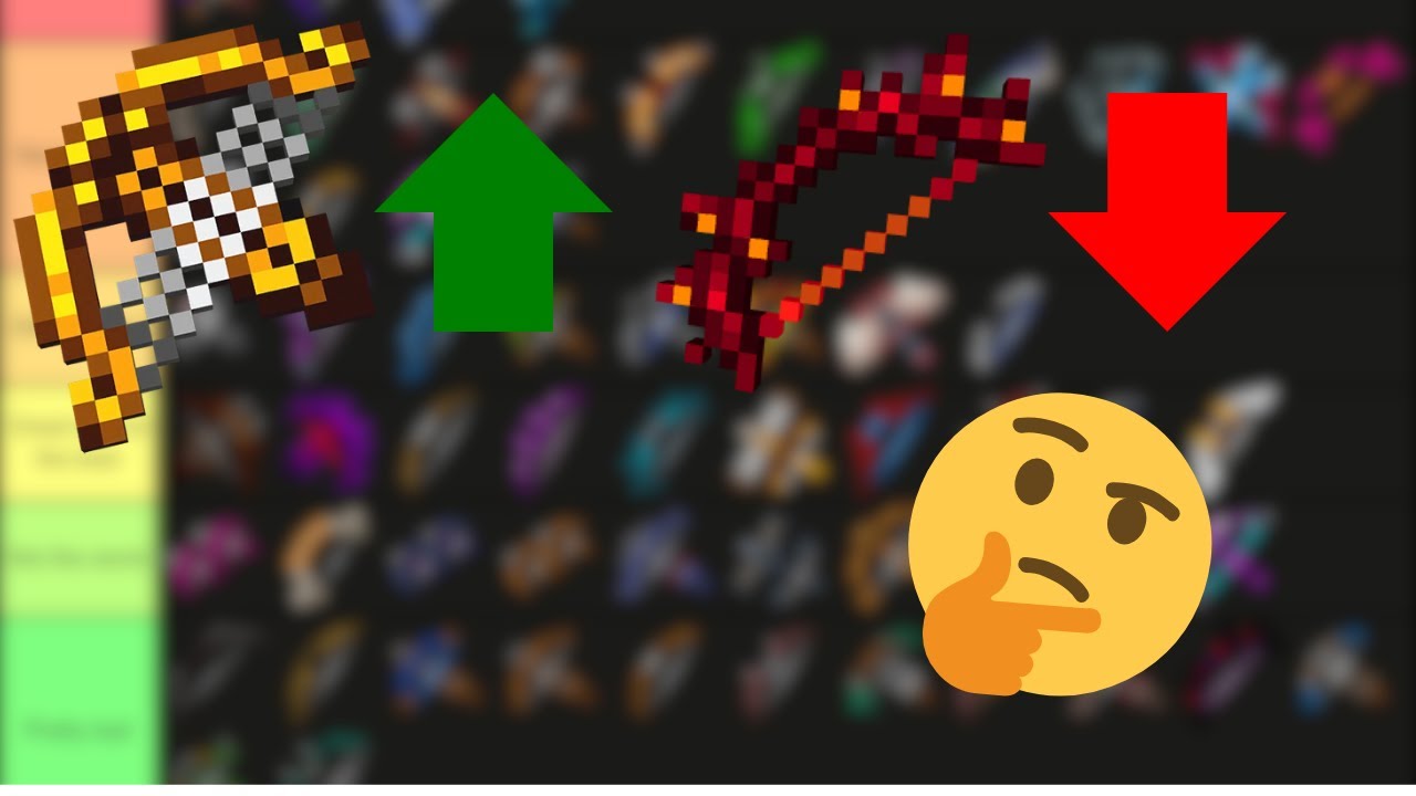 [Minecraft Dungeons] Ranged Weapon Tier List - YouTube