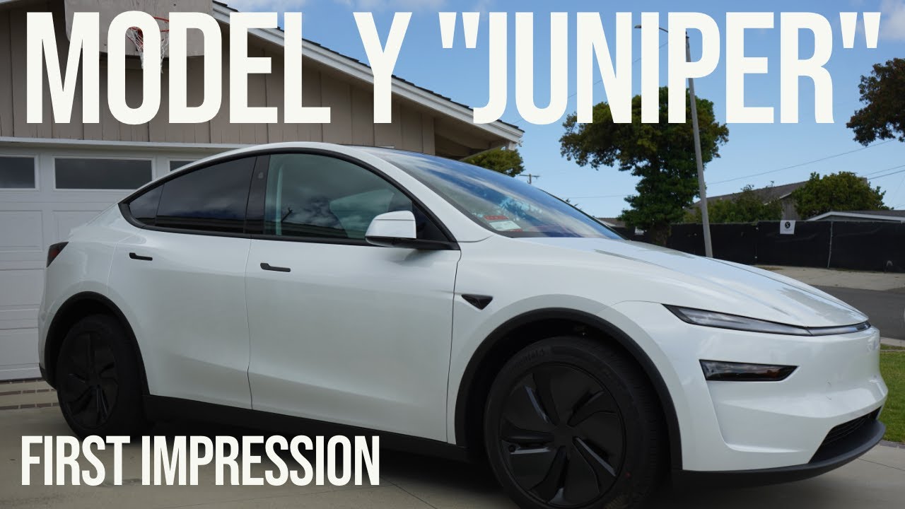 Our First EV: Tesla Model Y Juniper First Impression - YouTube