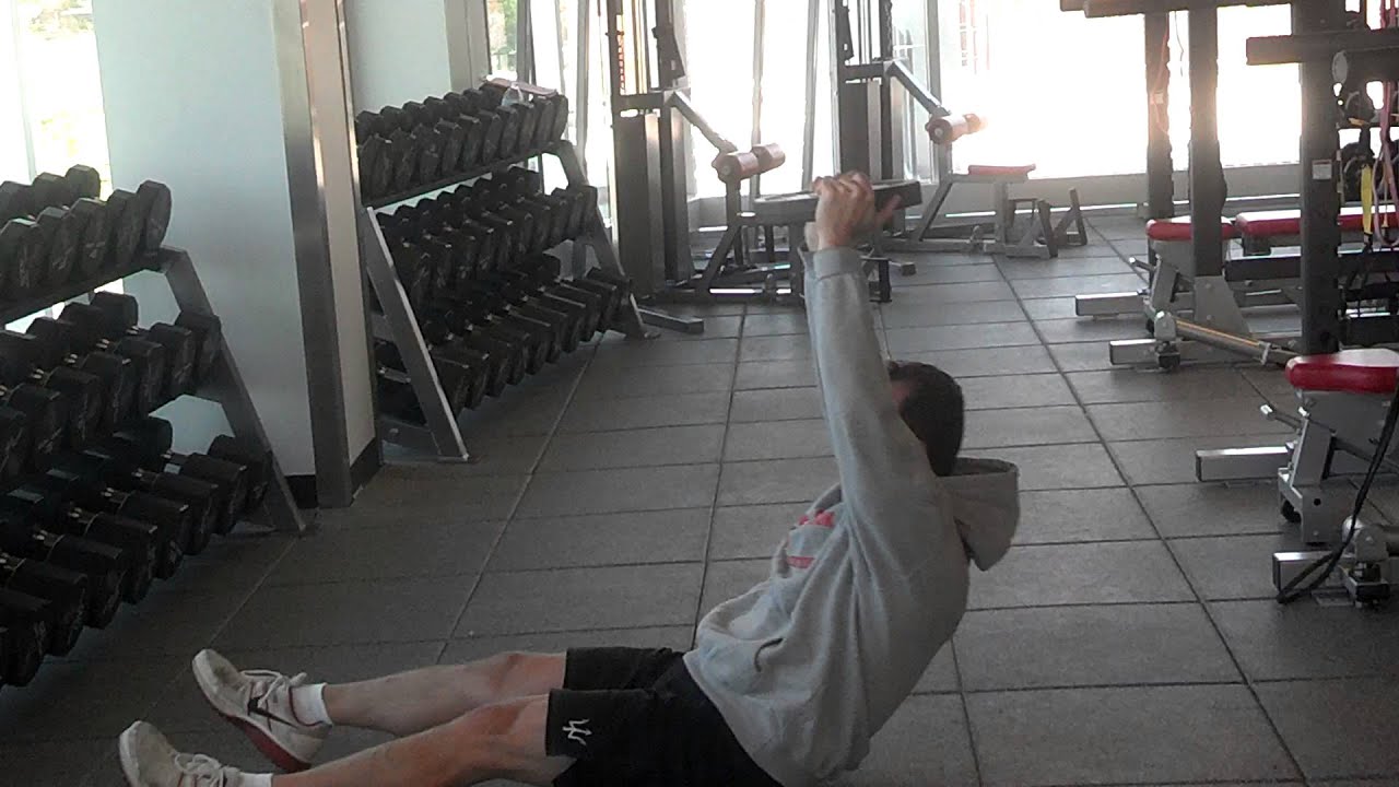 Plate Sit Up and Reach - YouTube