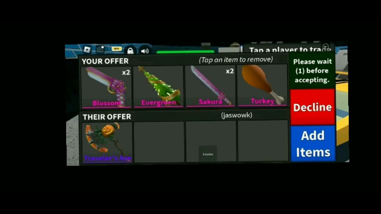 trade mm2 part1 - YouTube