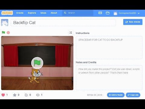 HOW TO MAKE ANIMAL OR CHARACTER IN SCRATCH DO A BACKFLIP ANIMATION ...