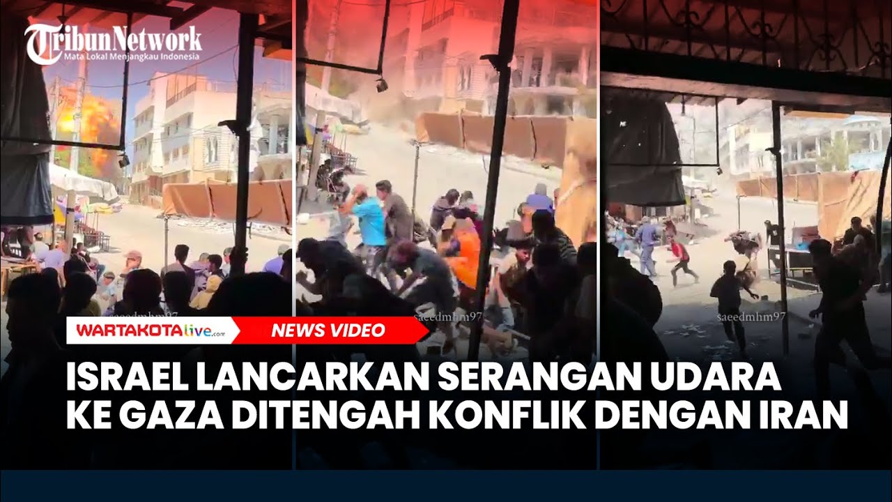 KEJAM‼️ Israel kembali Lancarkan Serangan Udara ke Gaza Ditengah ...