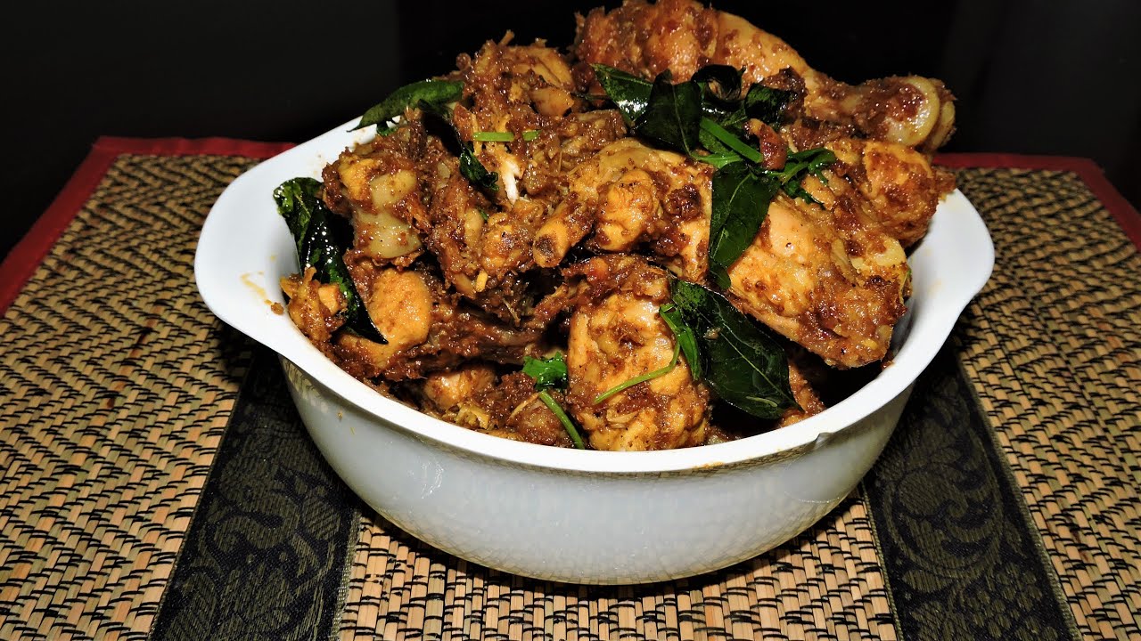 Pepper Chicken Recipe | Chicken Milagu Varuval | Chicken Pepper Fry ...
