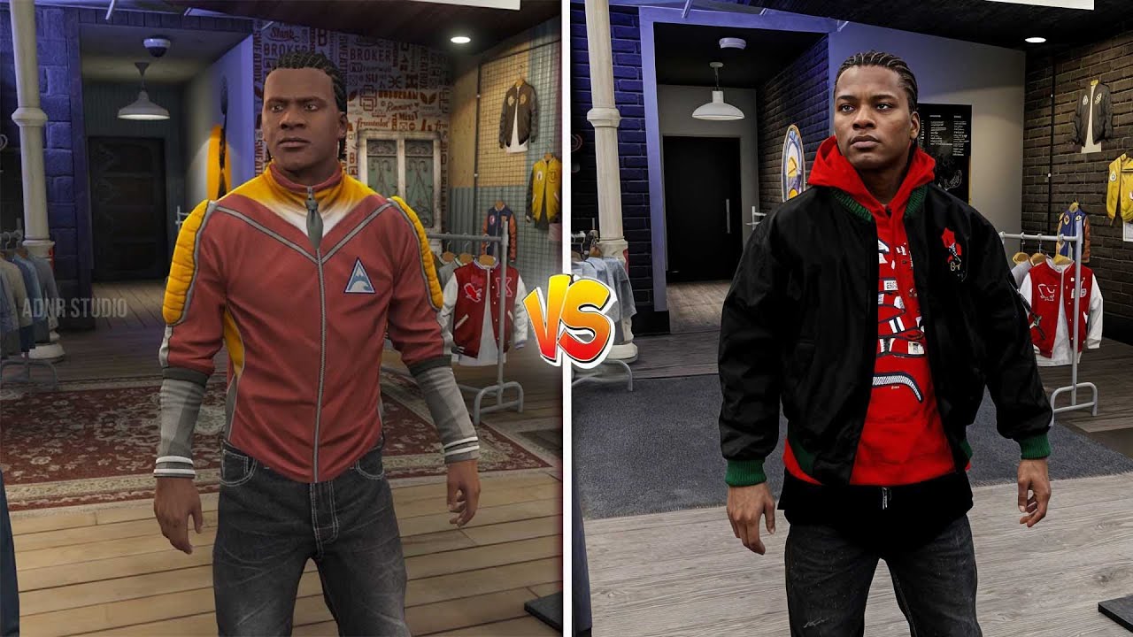 FRANKLIN'S Most REALISTIC OUTFITS in GTA 5 Revealed! - YouTube