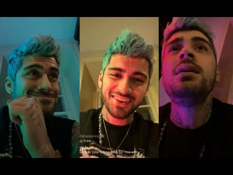 zayn malik instagram live (january 18th 2021)