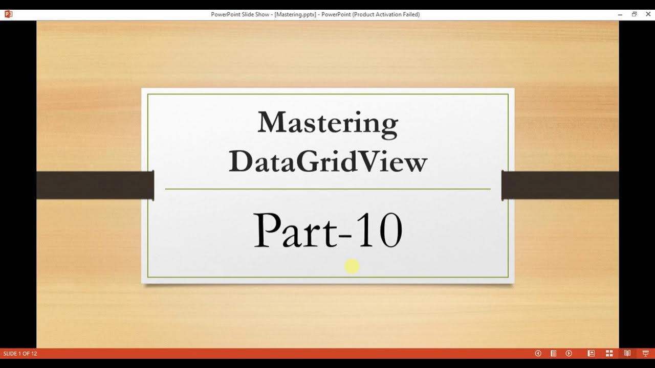 Mastering DataGridView Part-10 || How to Add Checkbox Column into ...