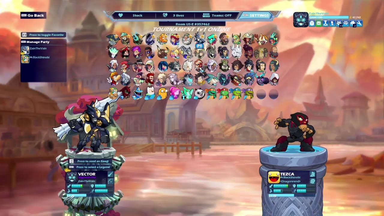 Brawlhalla Tournment Ghost Leage: Snowflake 1v1s - YouTube