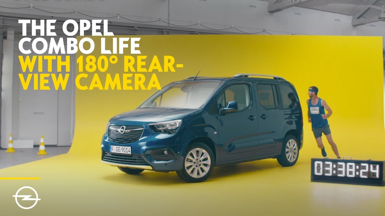 Opel Combo Life with 180° Rear-view Camera - YouTube