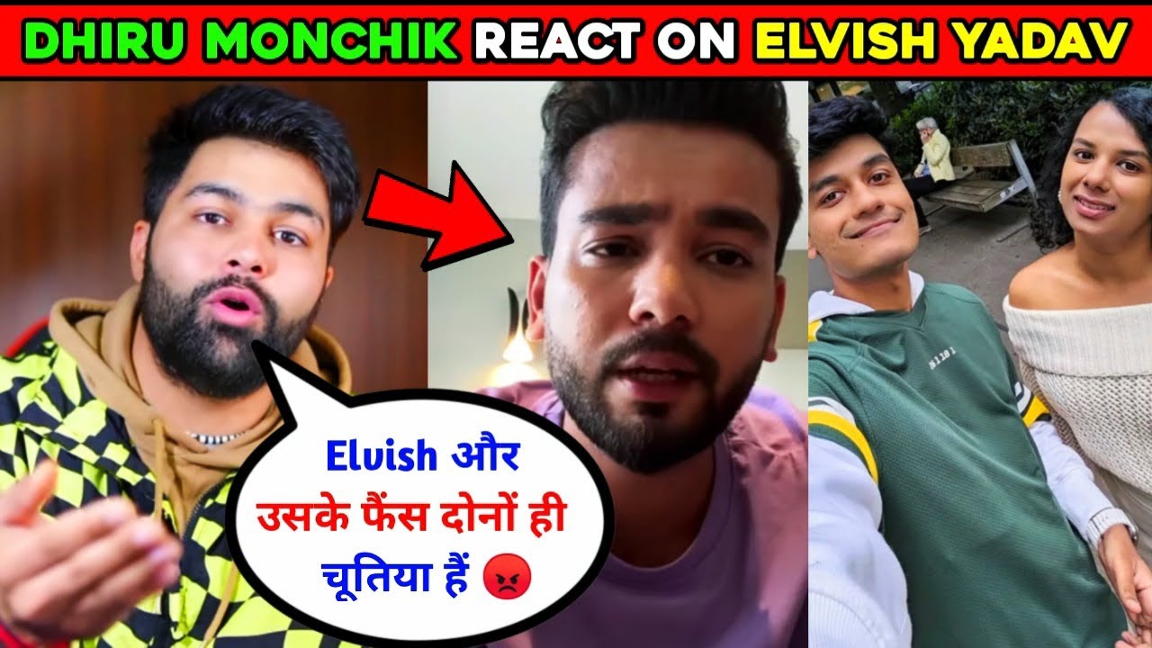 Dhiru Monchik React On Elvish Yadav Vs Slayypoint Controversy | Dhiru Monchik Vs Elvish Yadav ...