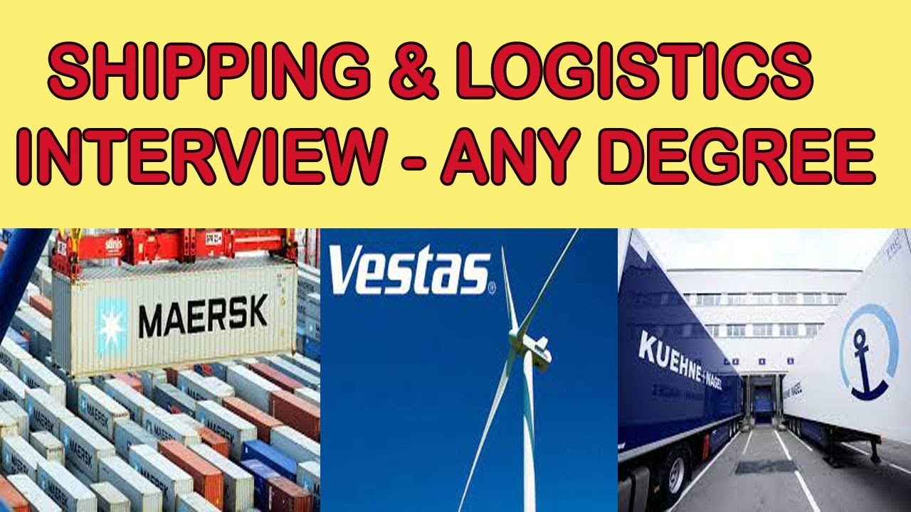 Shipping & logistics Interview | Leading MNC Company | Chennai ...