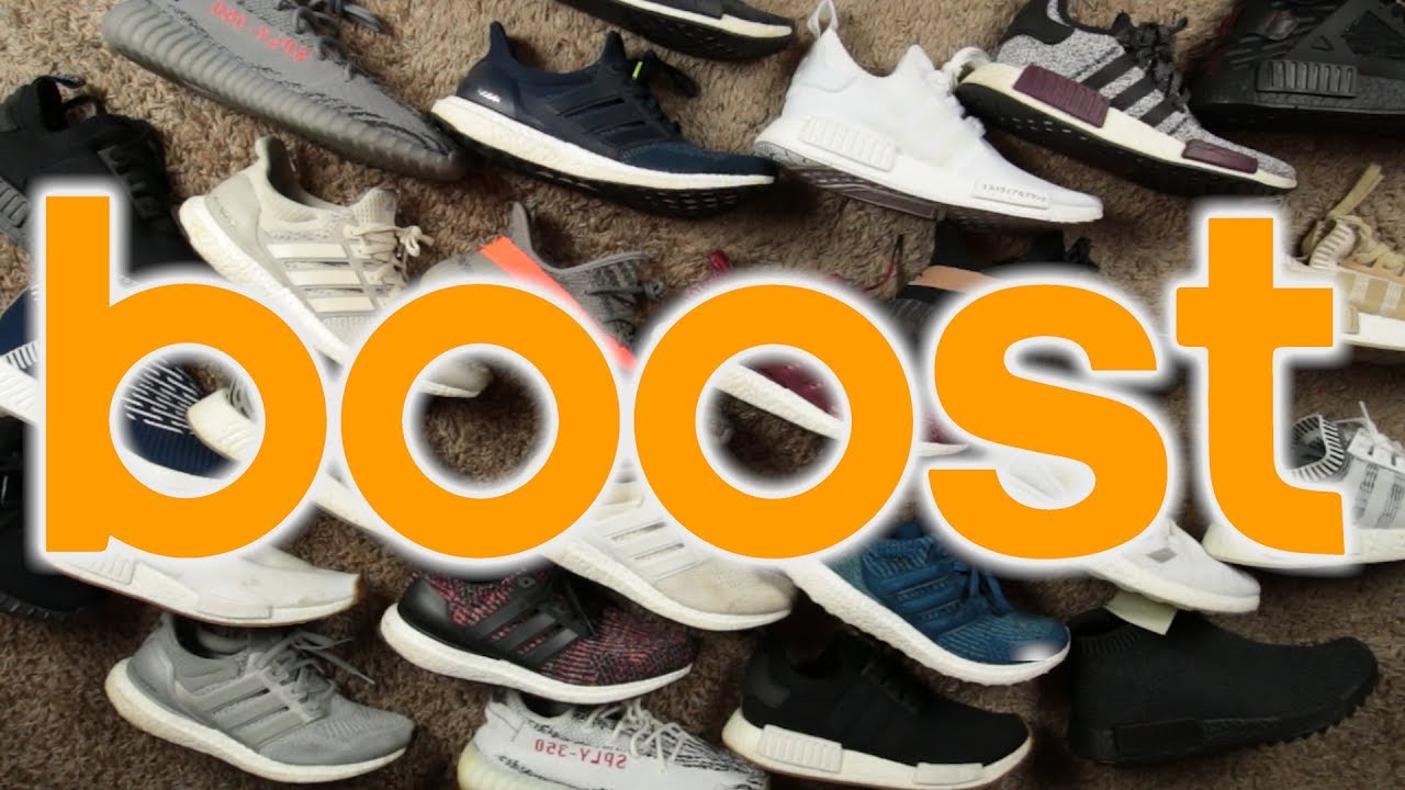 My Entire "Adidas Boost Collection" - YouTube