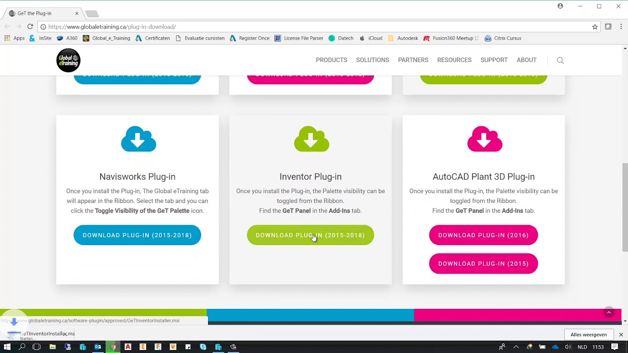Global eTraining: Plug-in downloaden - YouTube