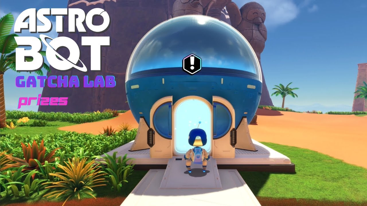 Astro Bot - All Prizes From The Gatcha Lab - YouTube