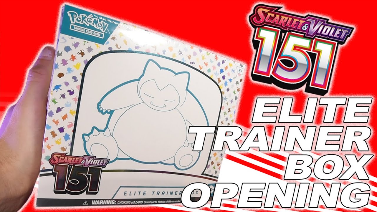 Opening 151 Elite Trainer Box! - YouTube