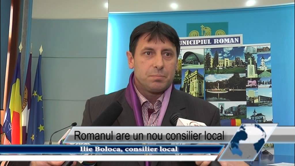 Romanul are un nou consilier local - YouTube
