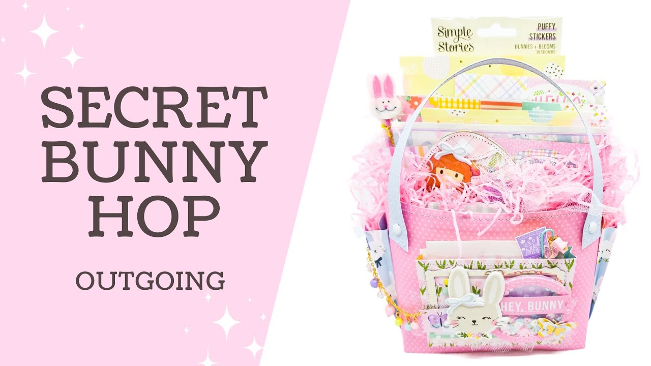 Secret Bunny Hop | Easter Tote Swap | Outgoing Happy Mail - YouTube