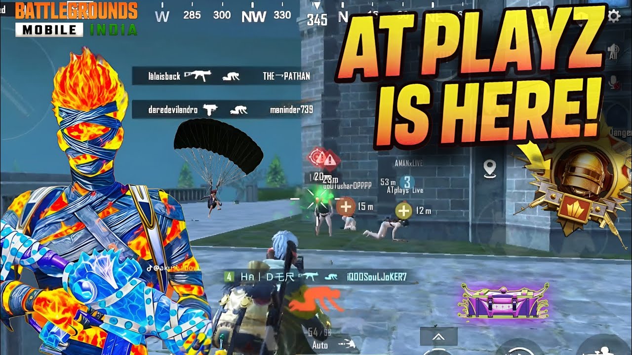 At Playz Is Here 😍 wow New update Gameplay 🔥 Bgmi - YouTube