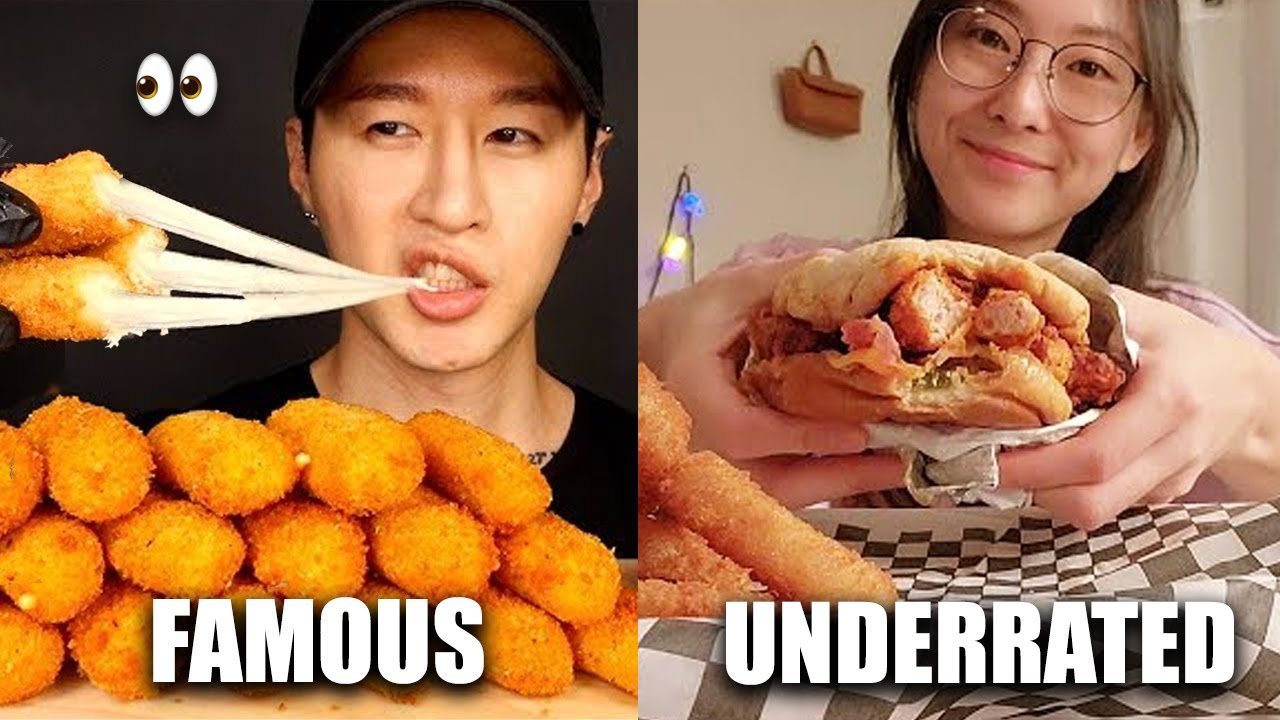FAMOUS VS UNDERRATED MUKBANGERS 👀 - YouTube