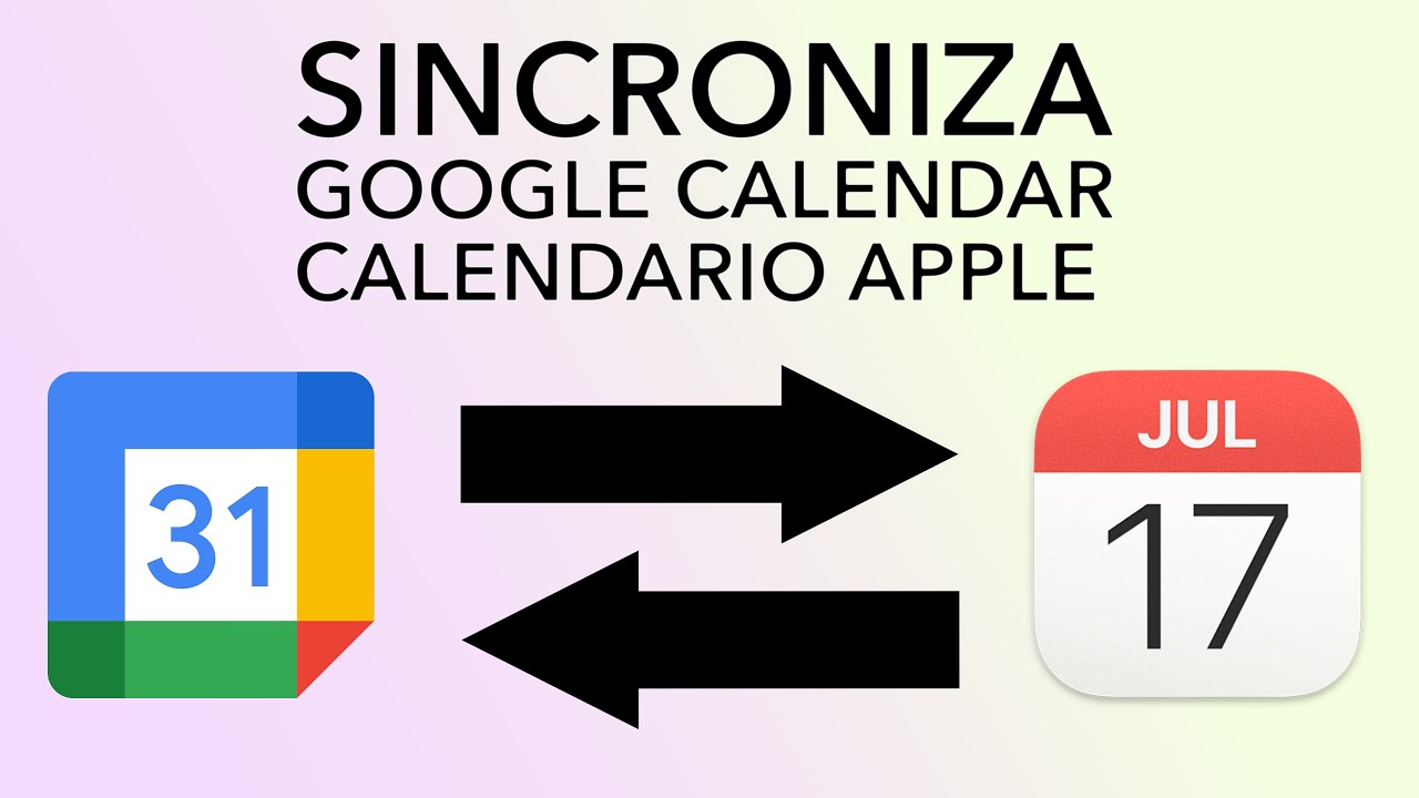 SINCRONIZA el CALENDARIO de GOOGLE y el CALENDARIO de APPLE 📅 | Muy ...