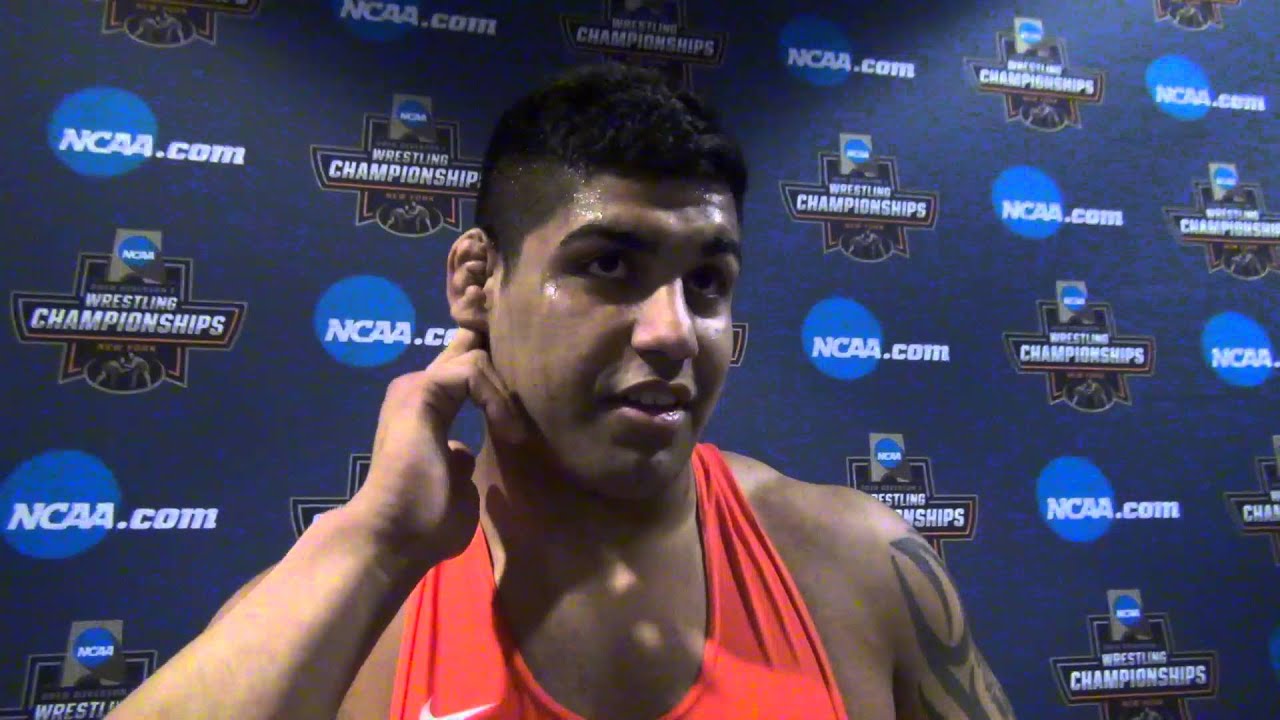 Amarveer Dhesi (Oregon State), after taking 5th at 285 at 2016 NCAAs ...