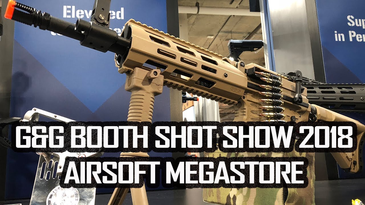 G&G Booth Shot Show 2018 Unveiling ALL Their New Products | Airsoft ...