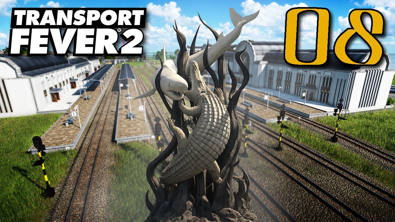 Bangun Jalur Kereta Surabaya - Malang | Transport Fever 2 de Java ...