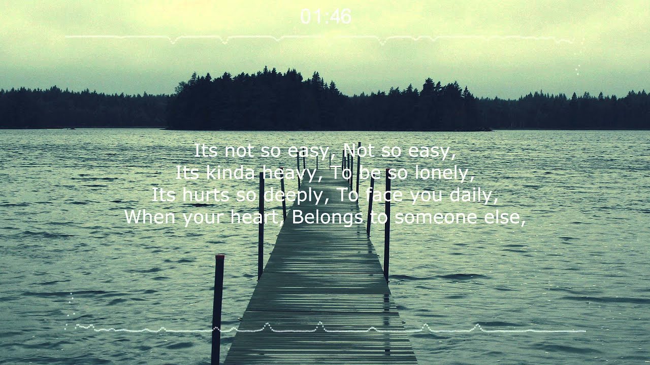 Kenny Cleod - Not So Easy (Lyrics Video) - YouTube