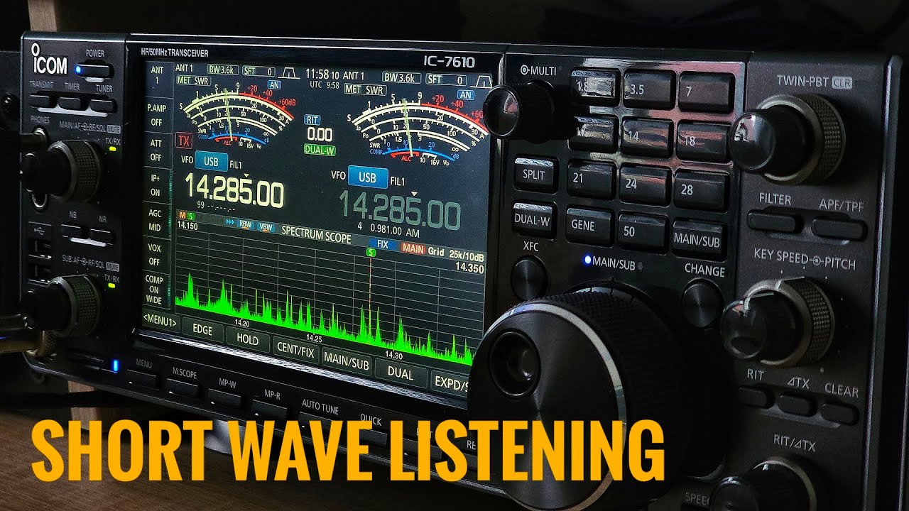 LIVE: Short Wave Listening (SWL) - YouTube