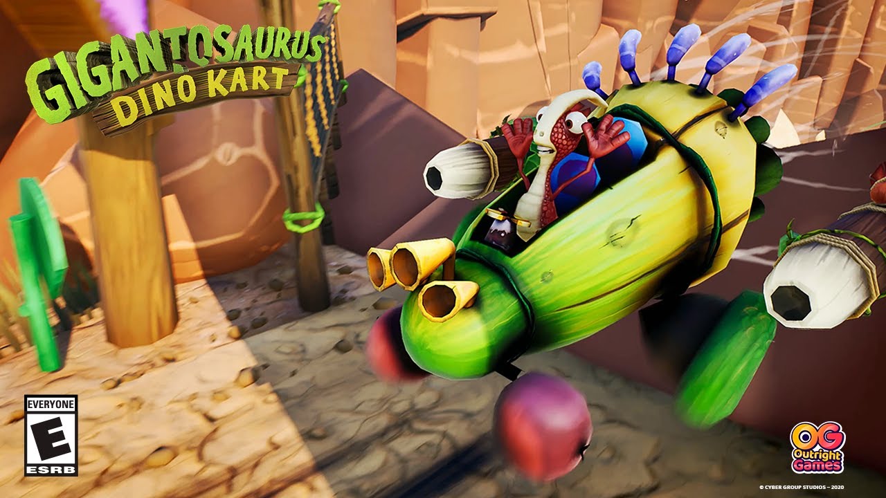 Gigantosaurus: Dino Kart | Gameplay Trailer | US | ESRB - YouTube