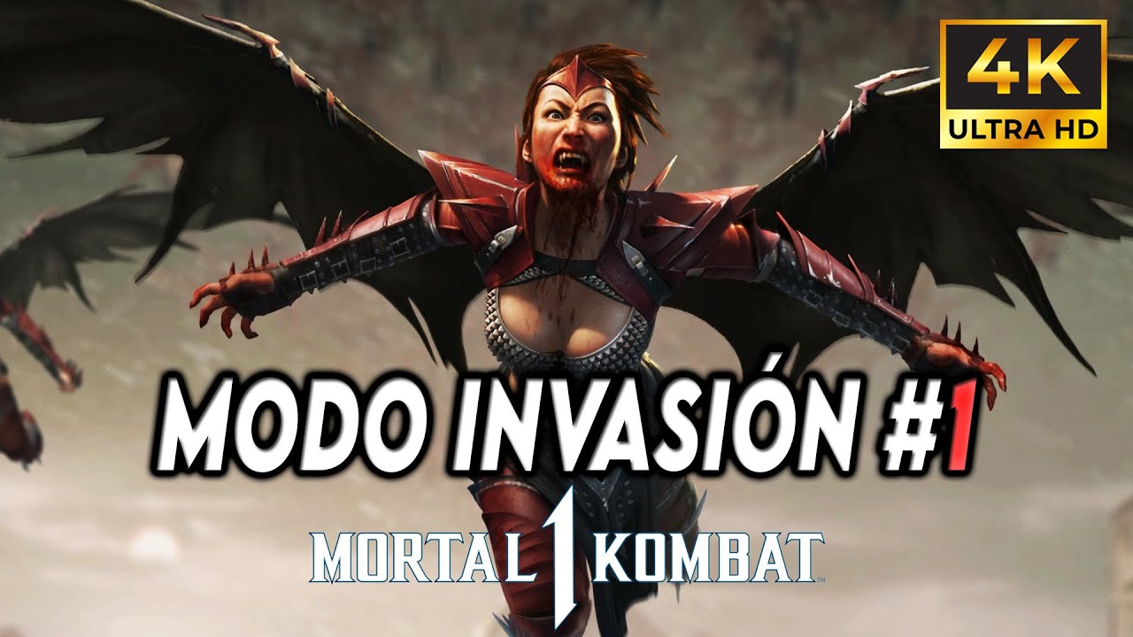 Mortal Kombat 1 (4K) | Modo Invasión | Temporada 2 | Templo de Fuego ...