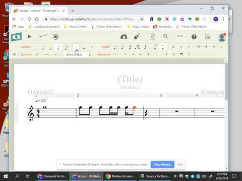 Noteflight Assignment 1 - YouTube