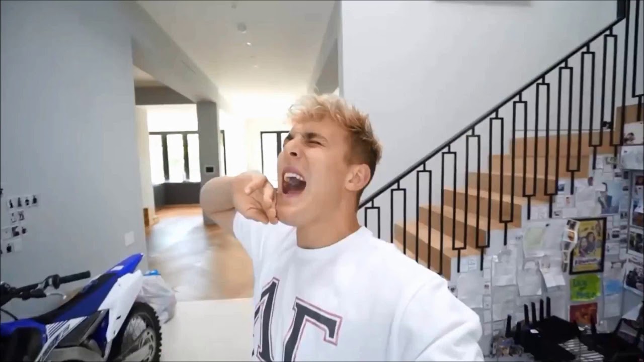 Jake paul dabbing compilation - YouTube