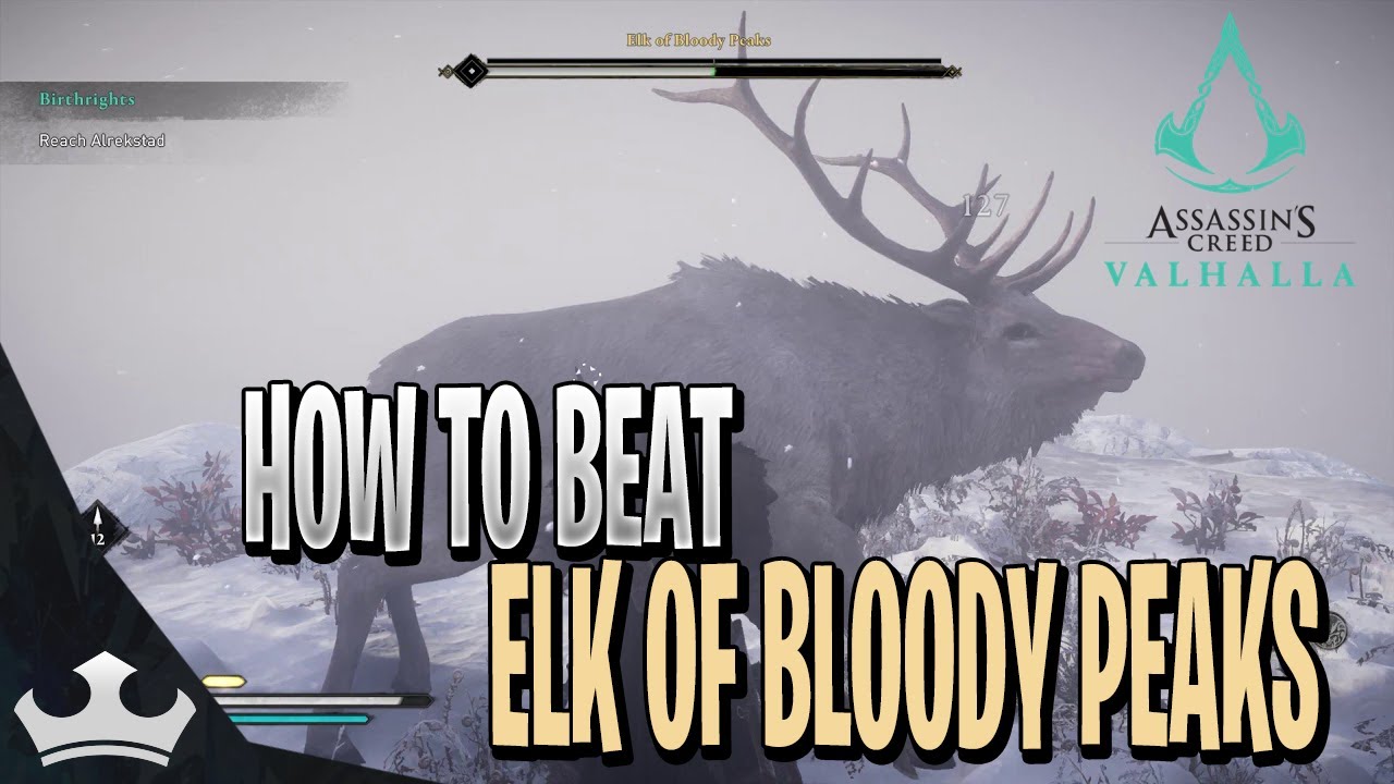 How To Beat Elk of Bloody Peaks - Assassins Creed Valhalla - YouTube