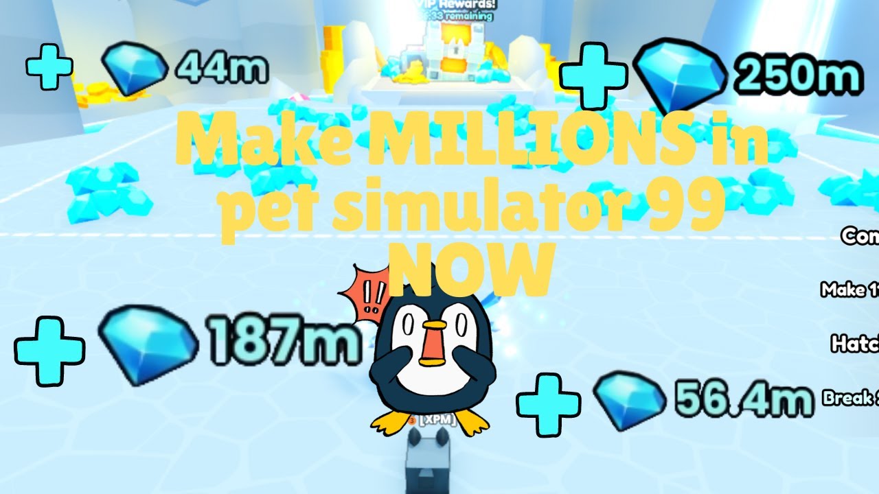 Top Ten Methods To Make MILLIONS Per Day IN Pet Sim 99 - YouTube